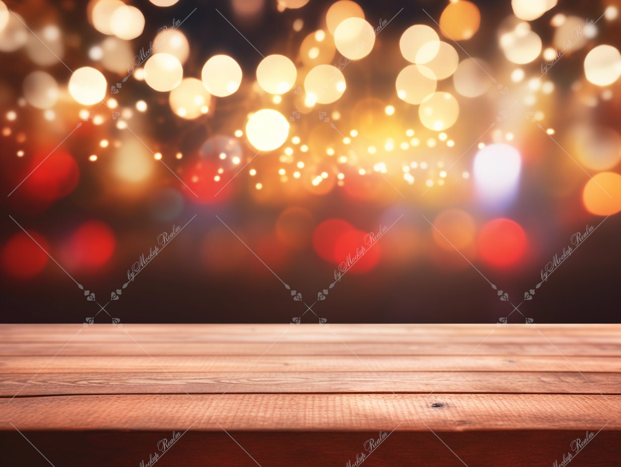 Wood Display Shelf, Product Display, Product Mockup, Holiday Background ...