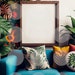 9 Colorful Boho Mockups With Plants VOL1 | Empty Frame Bundle | Mockup ...