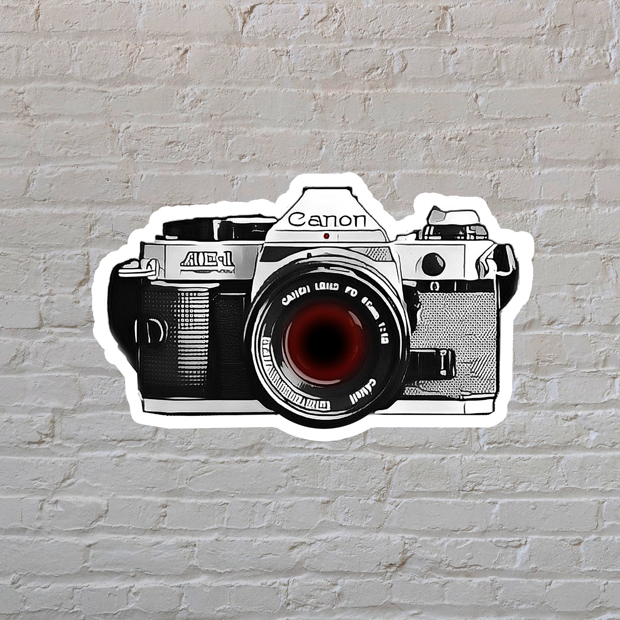 Vintage Camera Drawing Canon