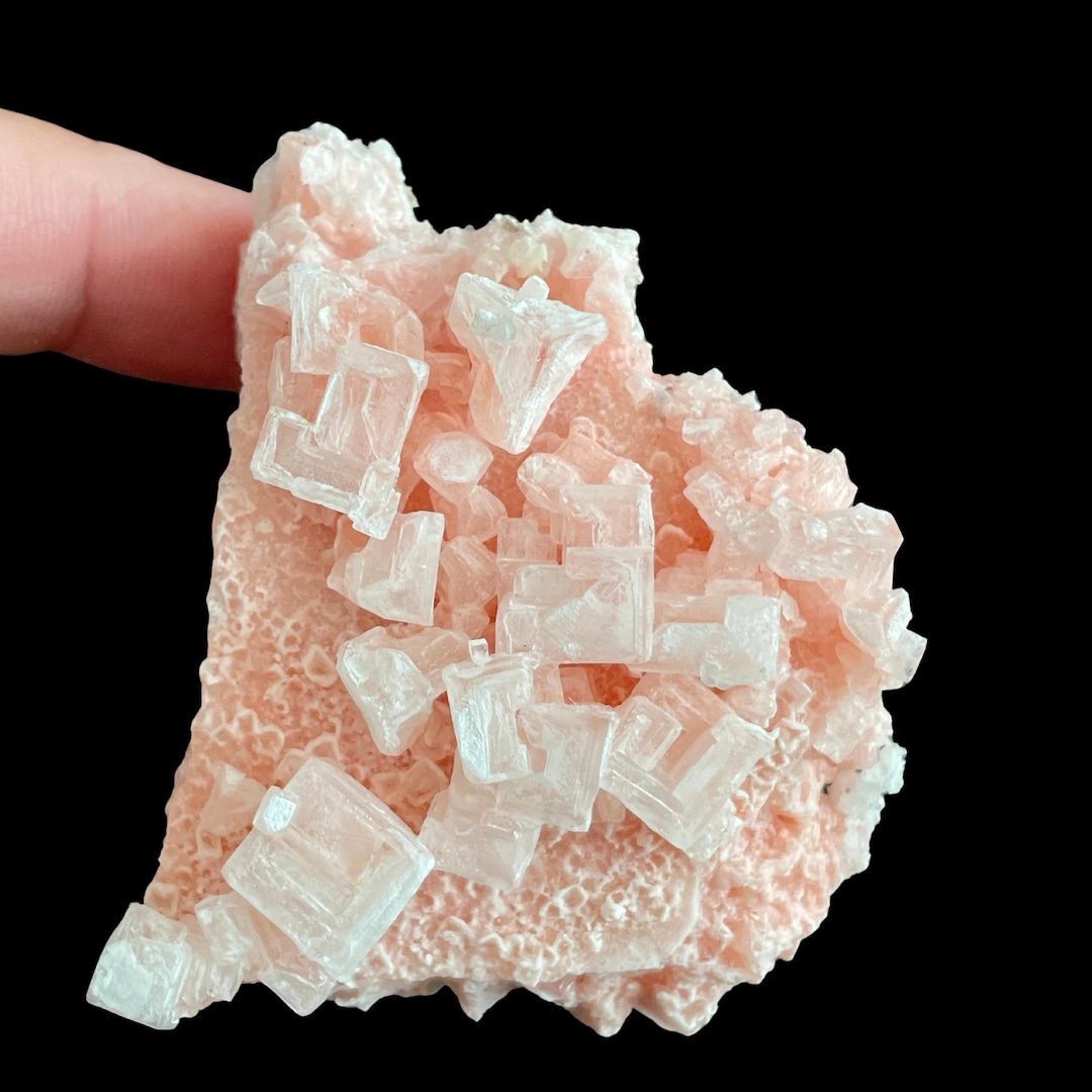 Raw Halite Crystal Stone: Natural Salt Rock, Energy Cleansing Decor - Etsy