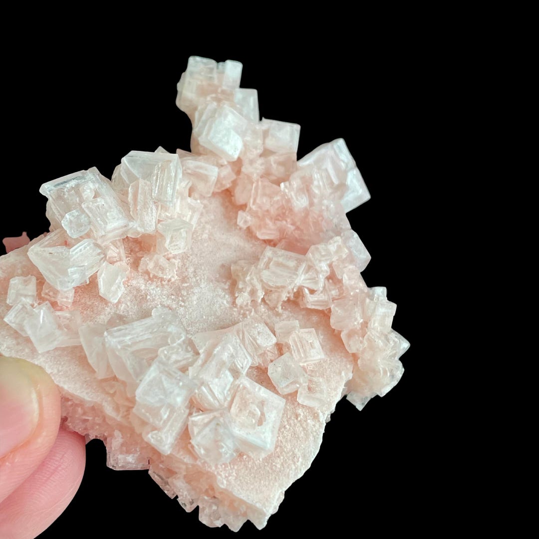 Raw Halite Crystal Stone: Natural Salt Rock, Energy Cleansing Decor - Etsy