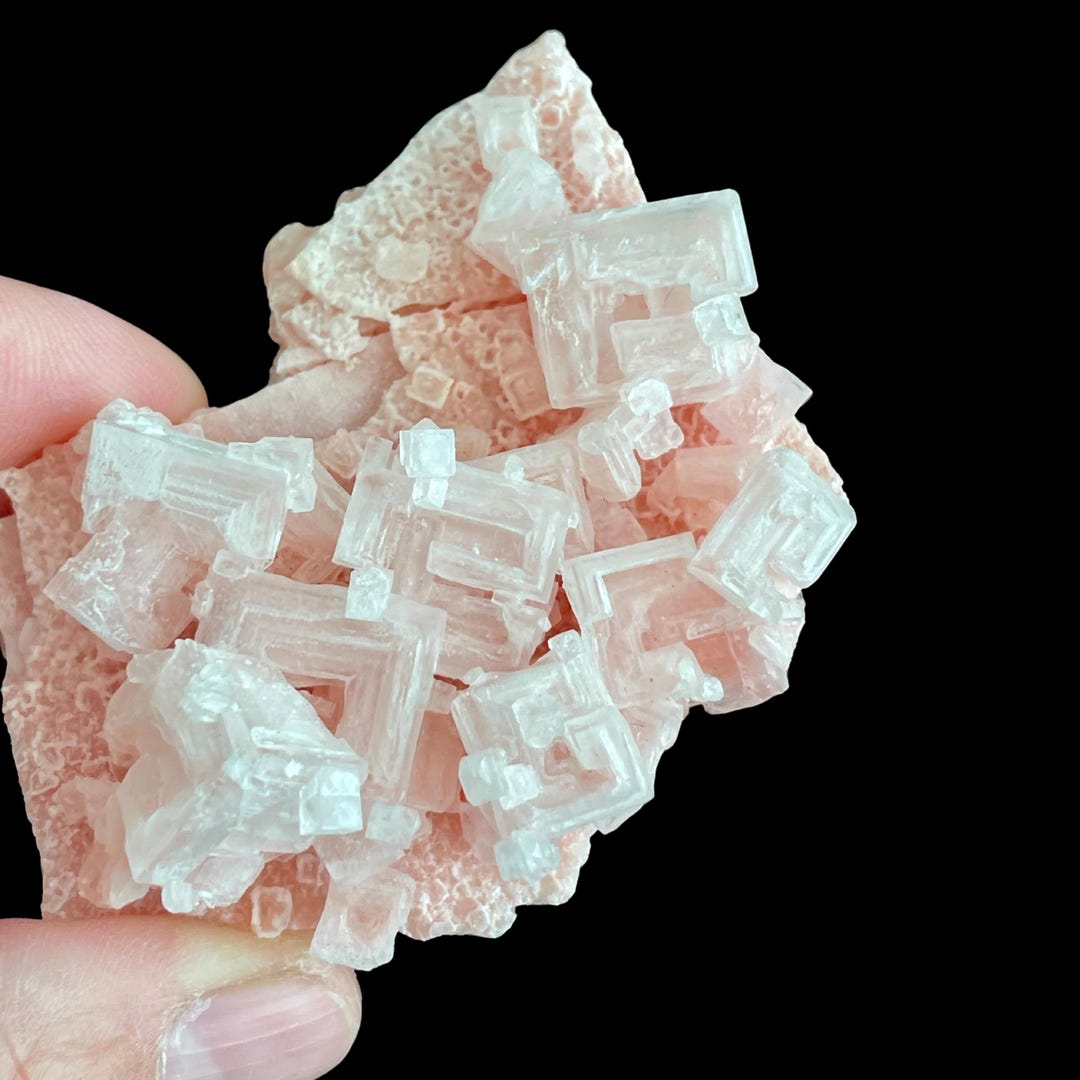 Raw Halite Crystal Stone: Natural Salt Rock, Energy Cleansing Decor - Etsy