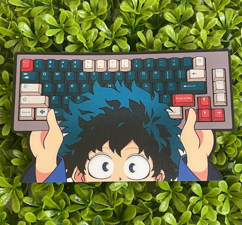 Deku X GMK Deku Peeker Keebweeb Sticker - Mechanical Keyboard Keycap ...