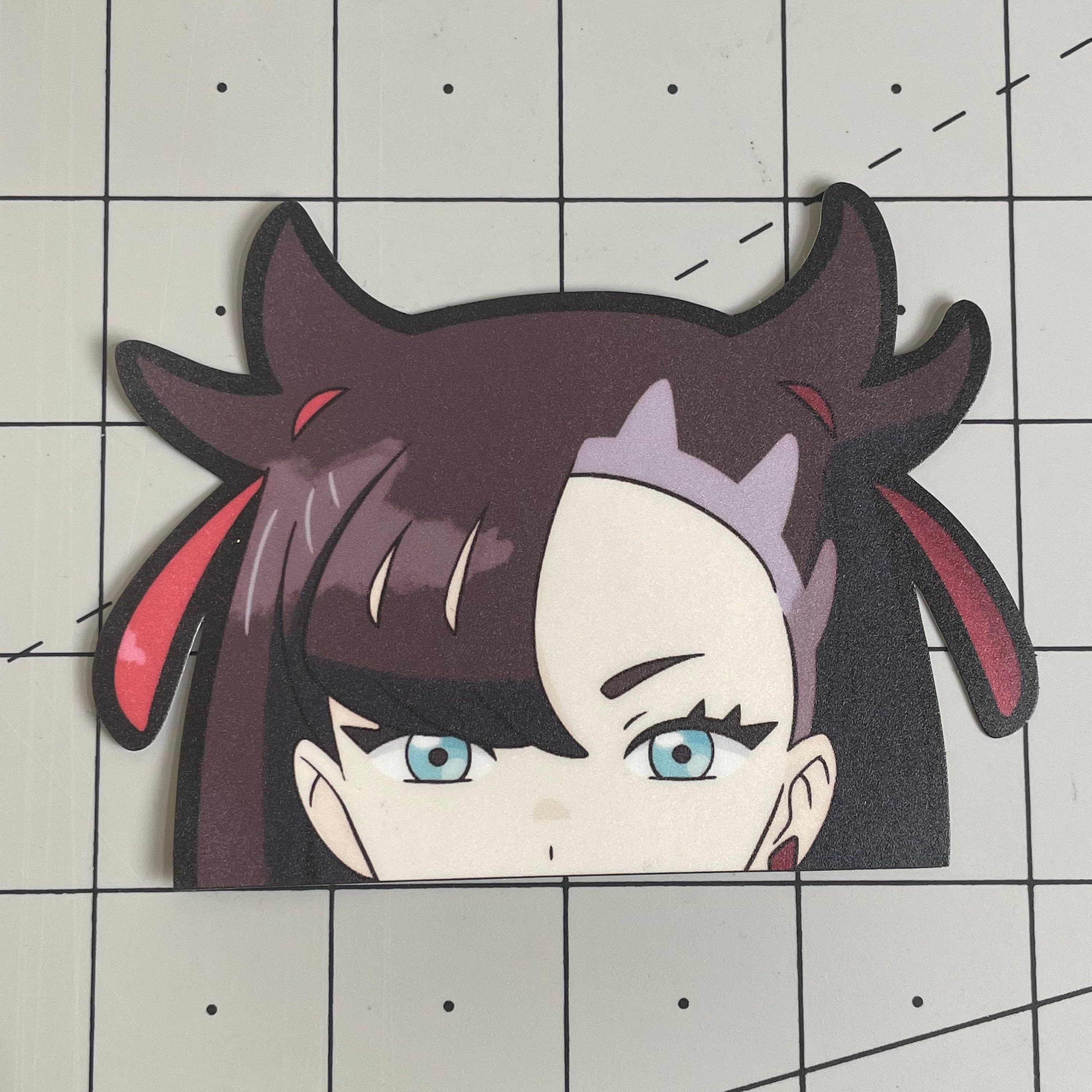 Marnie Trainer Poke Peeker Fan Art Sticker - Etsy