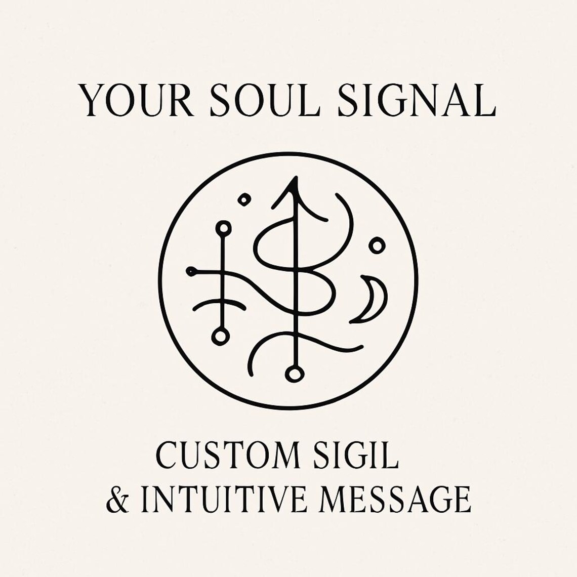 Personalized Soul Sigil & Intuitive Message – Custom Frequency Art and ...