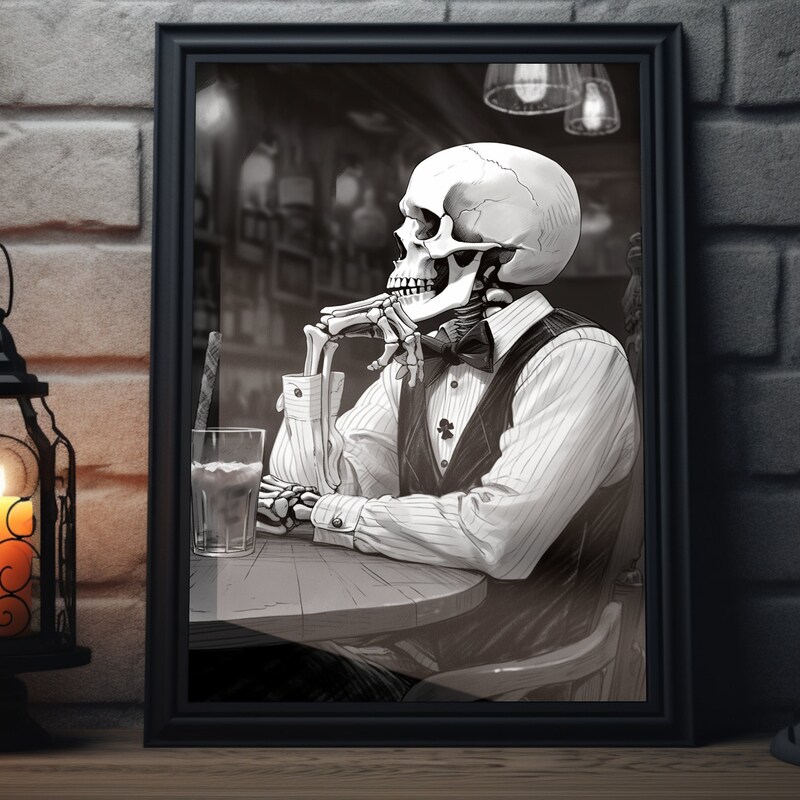 Skeleton Tapestry - Etsy