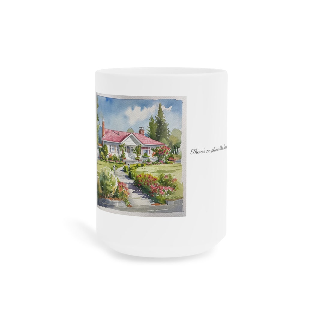 Coffee Mug House | Watercolor Mug | Home Mug |realtor Gift | Heritage ...