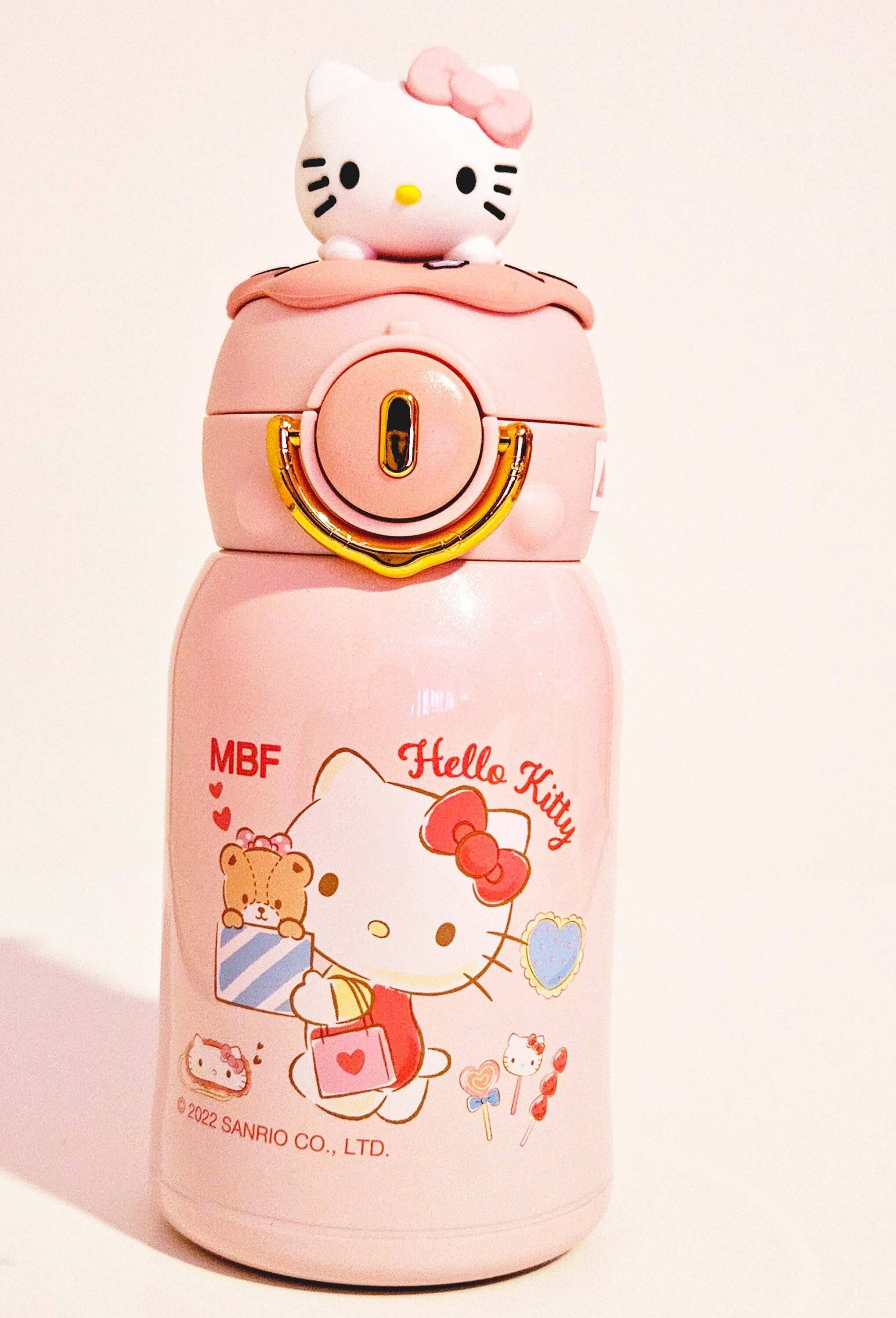 Hello Kitty Stainless Steel Water Bottle - Etsy