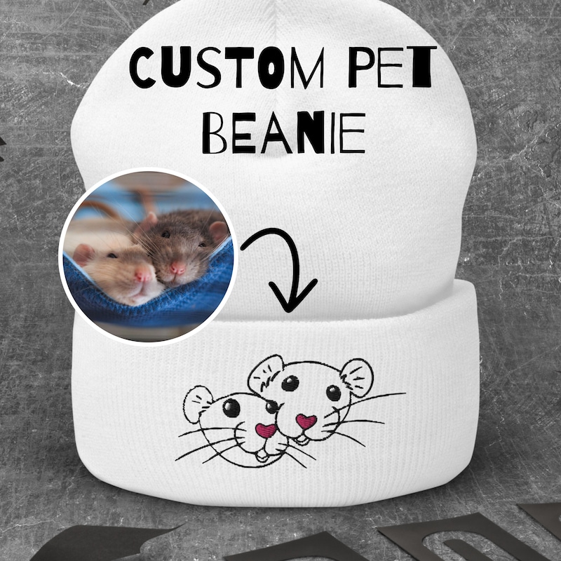 Rat Embroidery - Etsy