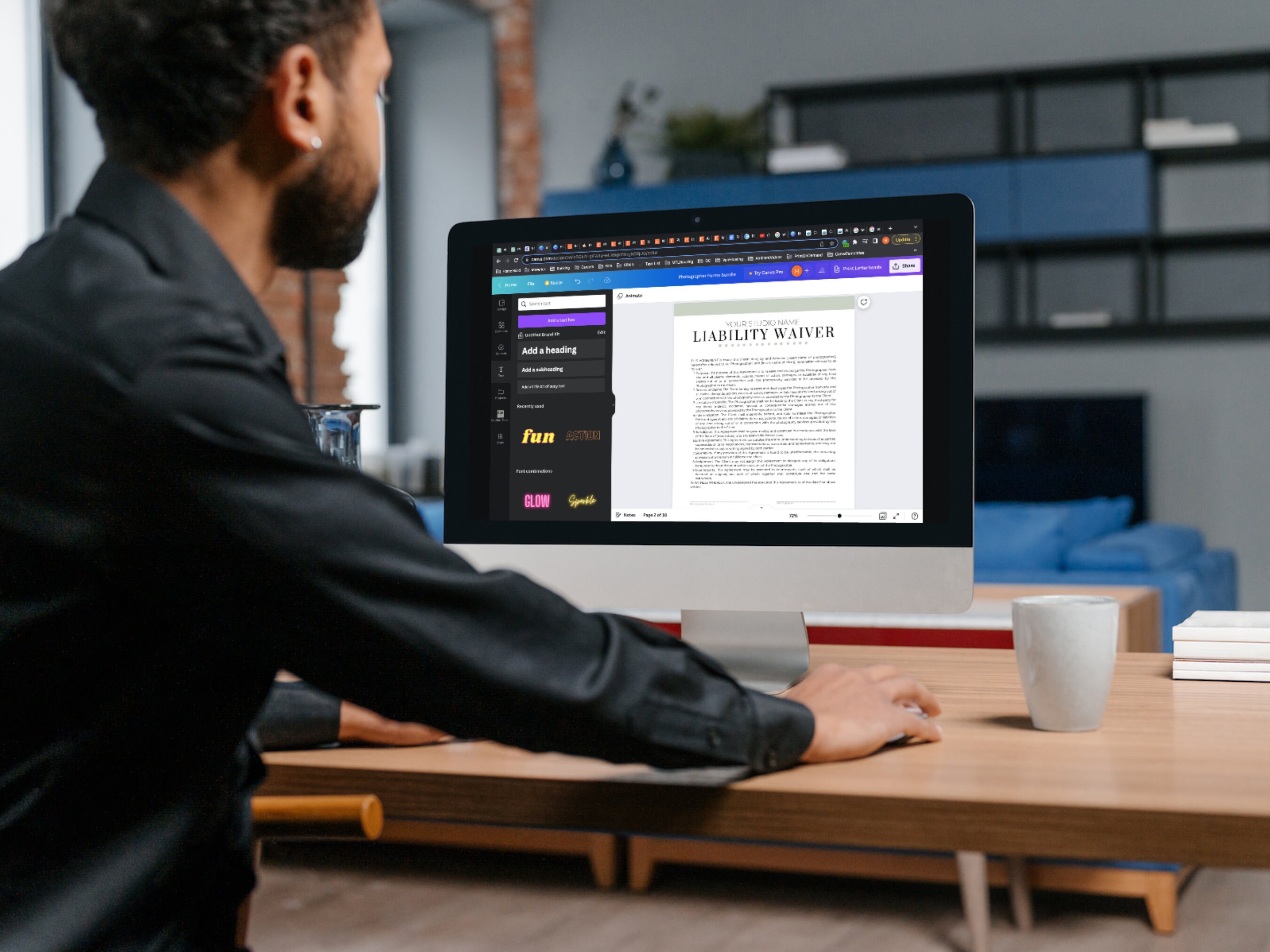 Photography Liability Waiver Template | Business Form for Photographer ...
