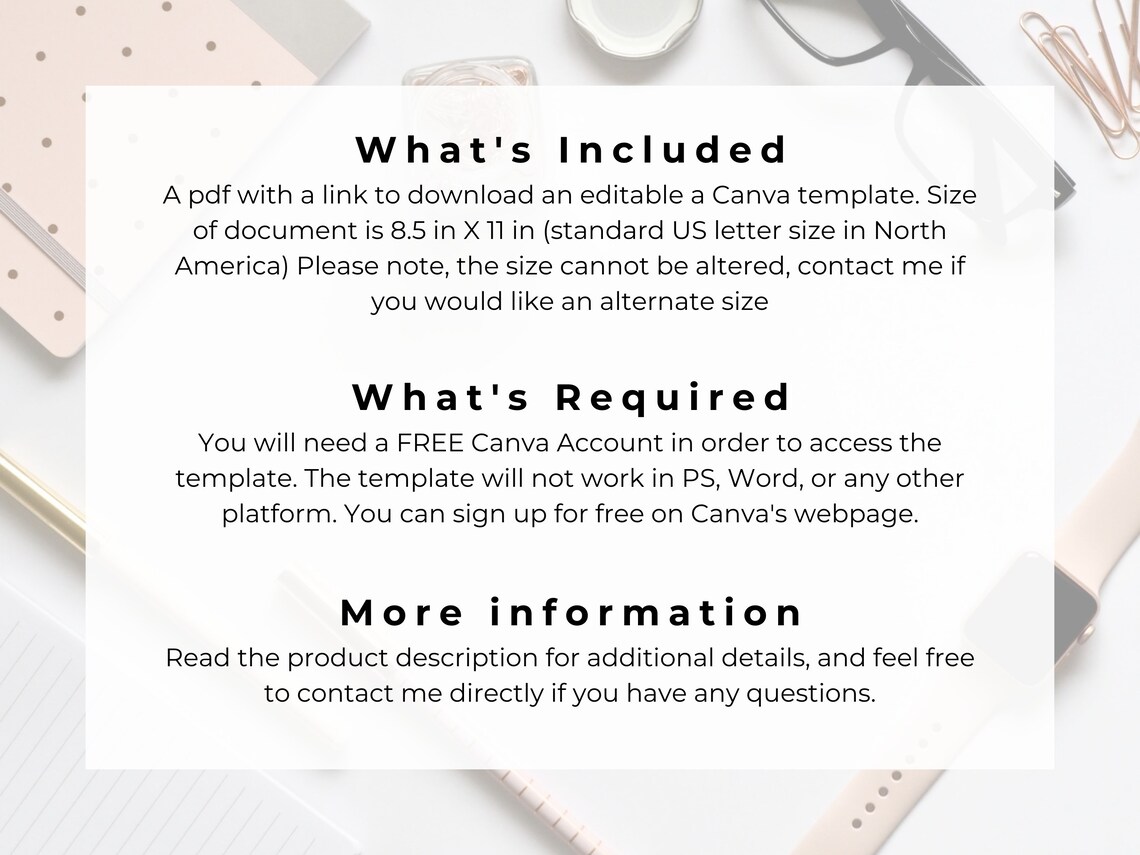 Price List Template for Videographer Printable Wedding - Etsy