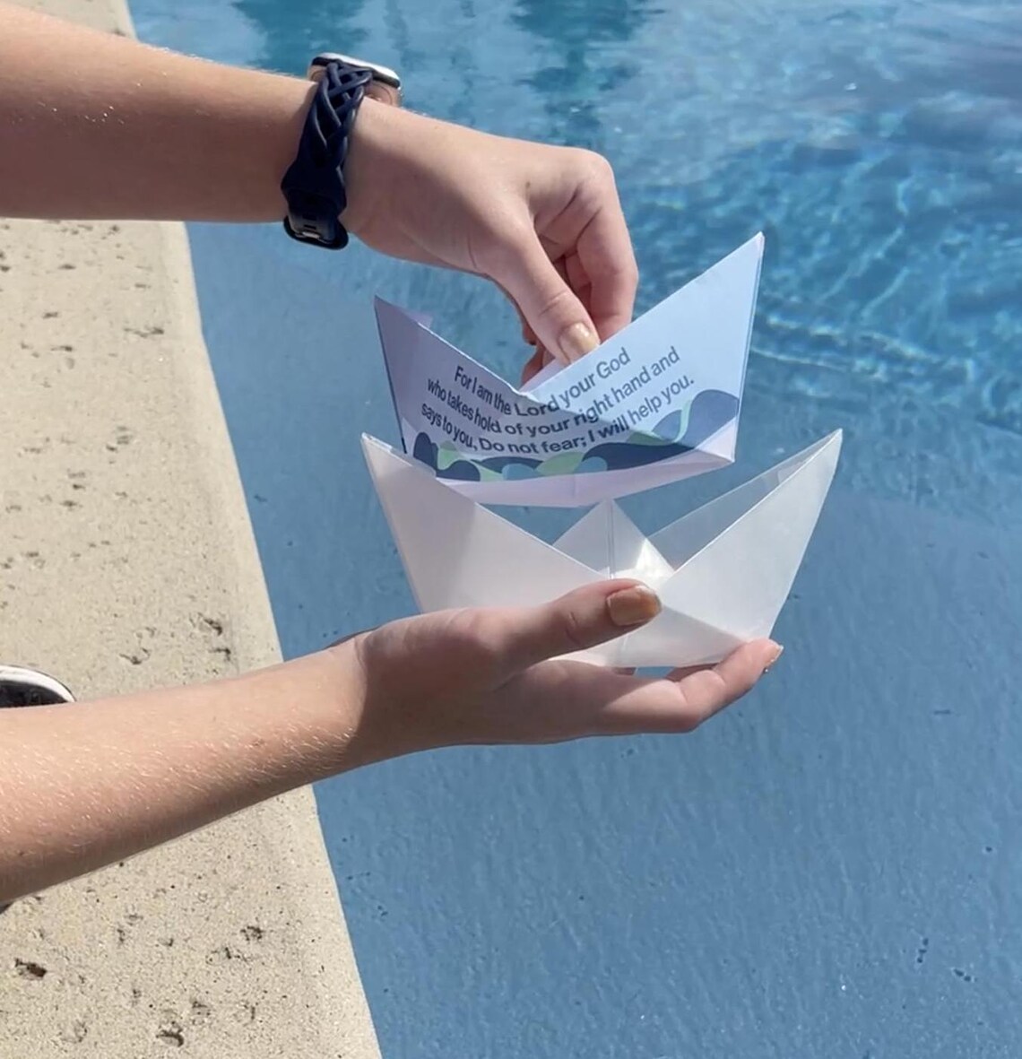 Isaiah 41:13 | Bible Verse Activity Kit for Kids and Paper Boat Craft ...