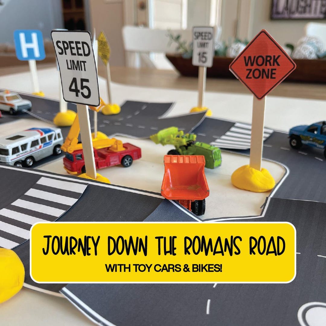 Romans Road Bible Verse Memorization Pack: Crafts & Activities (PDF) - Etsy