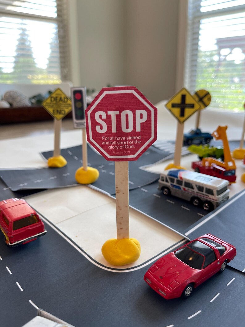 Romans Road Bible Verse Memorization Pack: Crafts & Activities (PDF) - Etsy