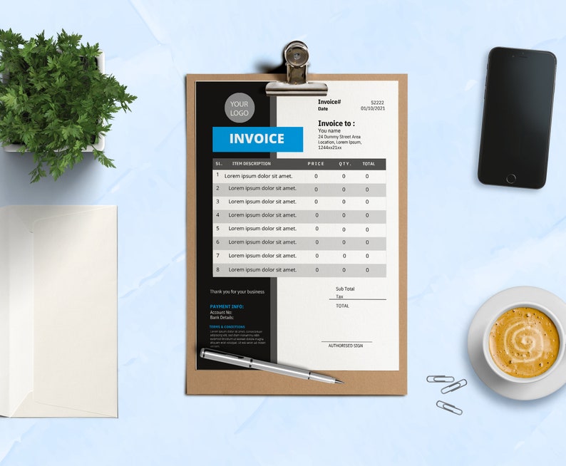 Invoice, Invoice Template, Invoice Form, Invoice Template Download ...