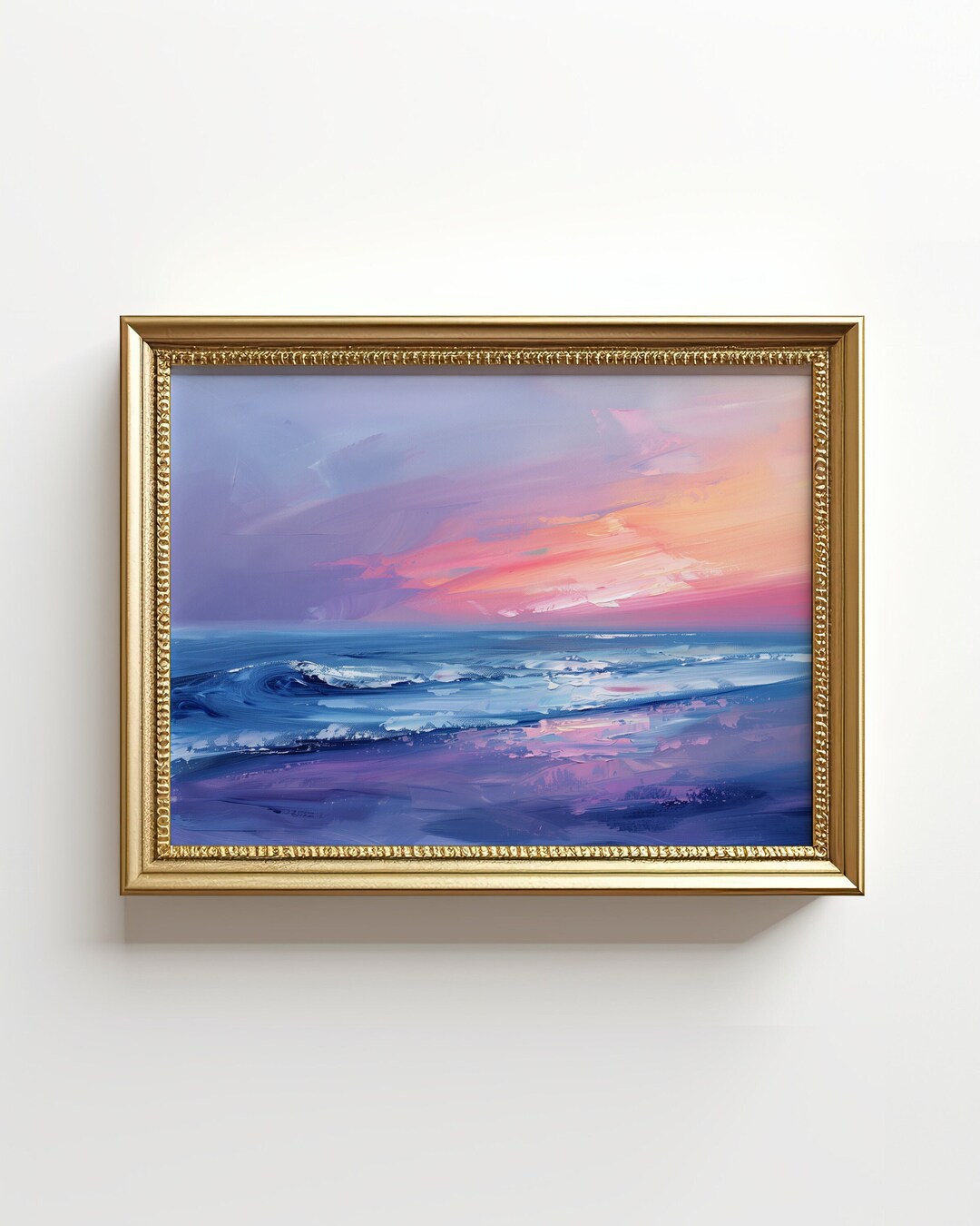 Sunset Printable Art | Girly Wall Art | Coquette Room Decor | Abstract ...