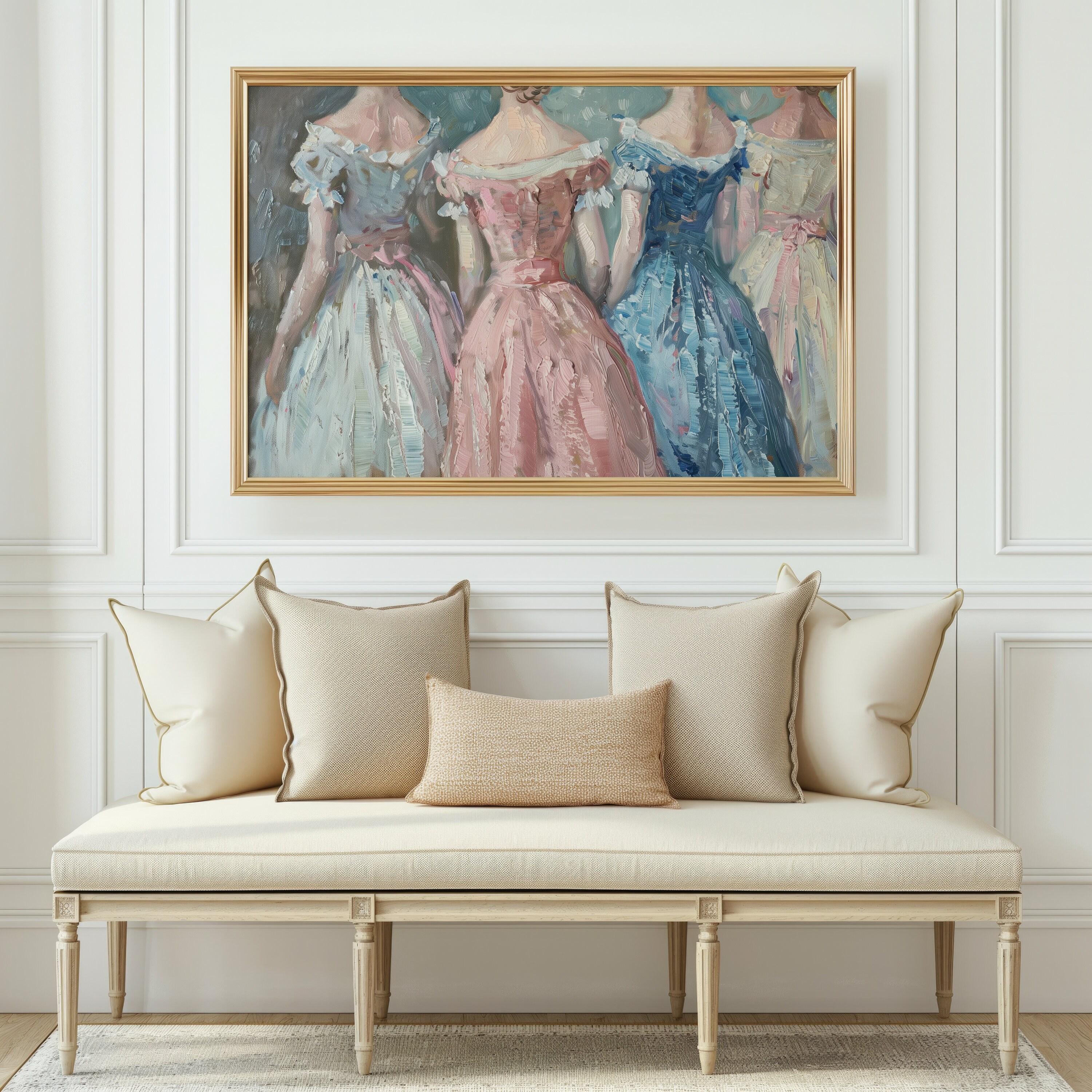 Regency Era Coquette Print Girly Room Decor Coquette Wall Art Regency ...