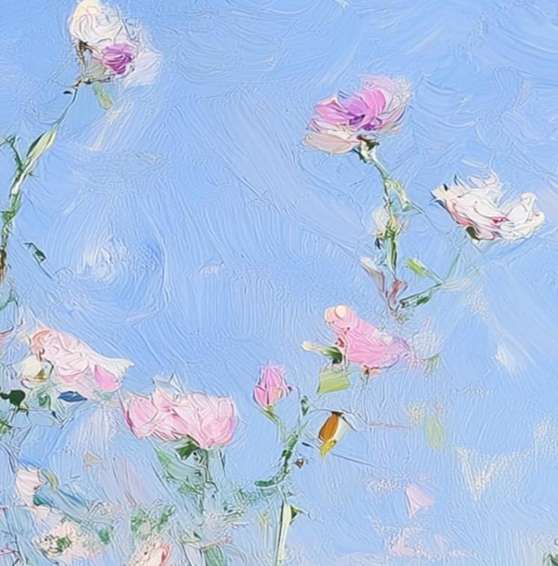 French Country Cottage Landscape Coquette Room Decor French Antique ...