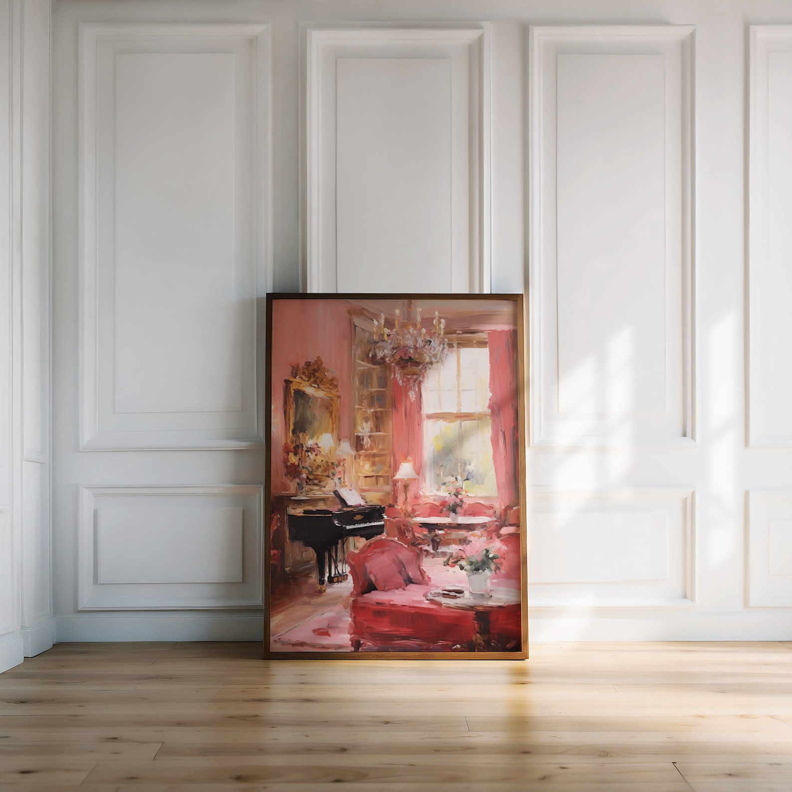 Regency Era Drawing Room | Coquette Room Decor | Regency Wall Art ...