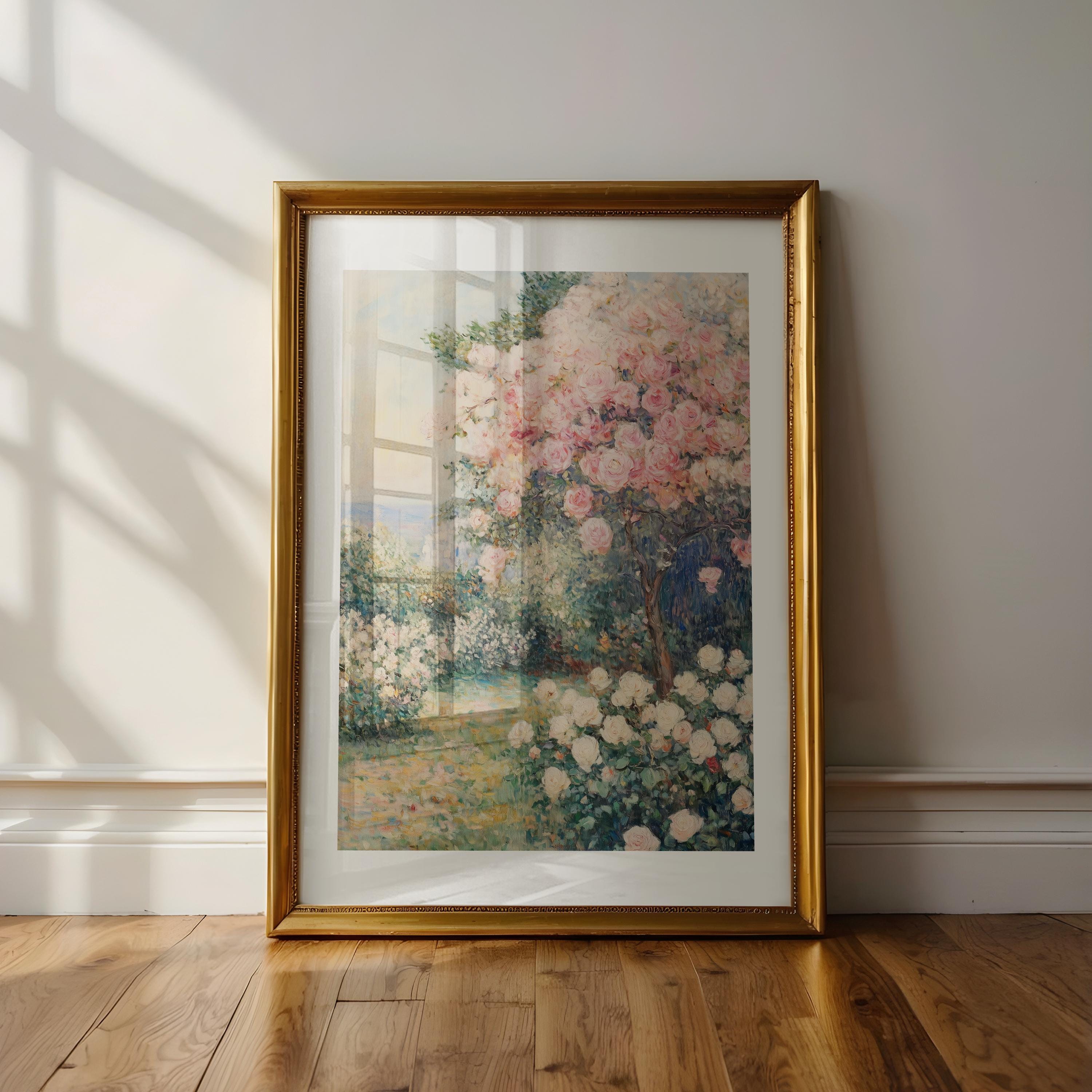 Cottage Core Wall Art | Digital Download | Coquette Room Decor ...