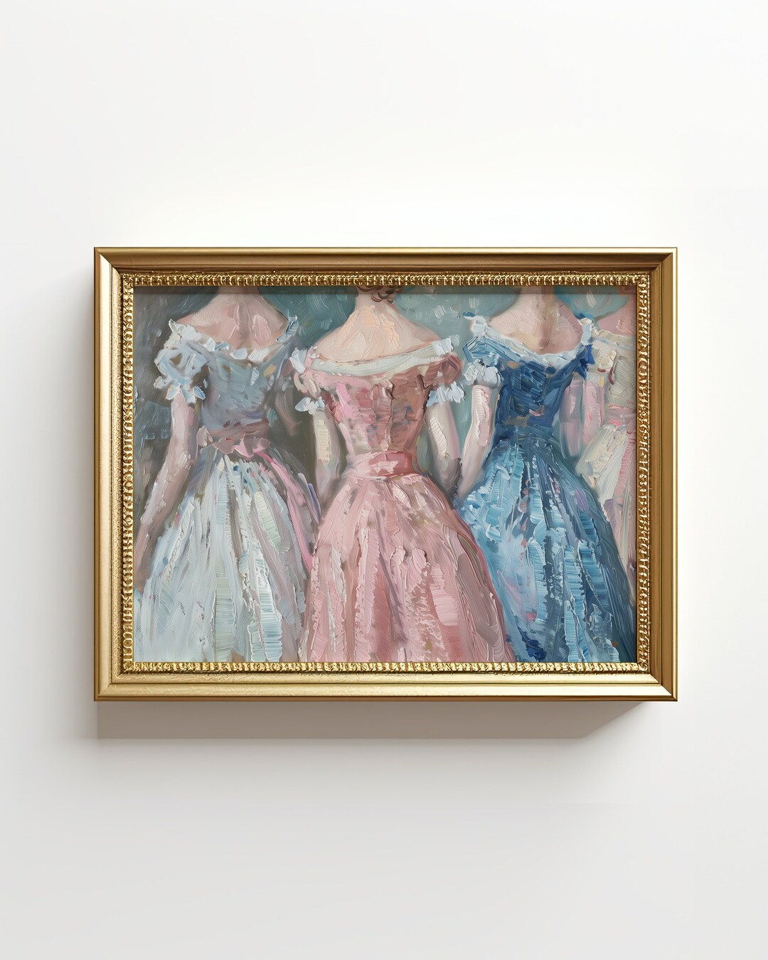 Regency Era Coquette Print | Girly Room Decor | Coquette Wall Art ...