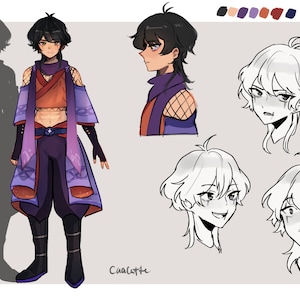 Personalized Custom Anime Digital Art Commission - Etsy