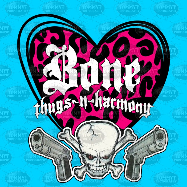 B.O.N.E. THUGS LEOPARD LOGO - Etsy