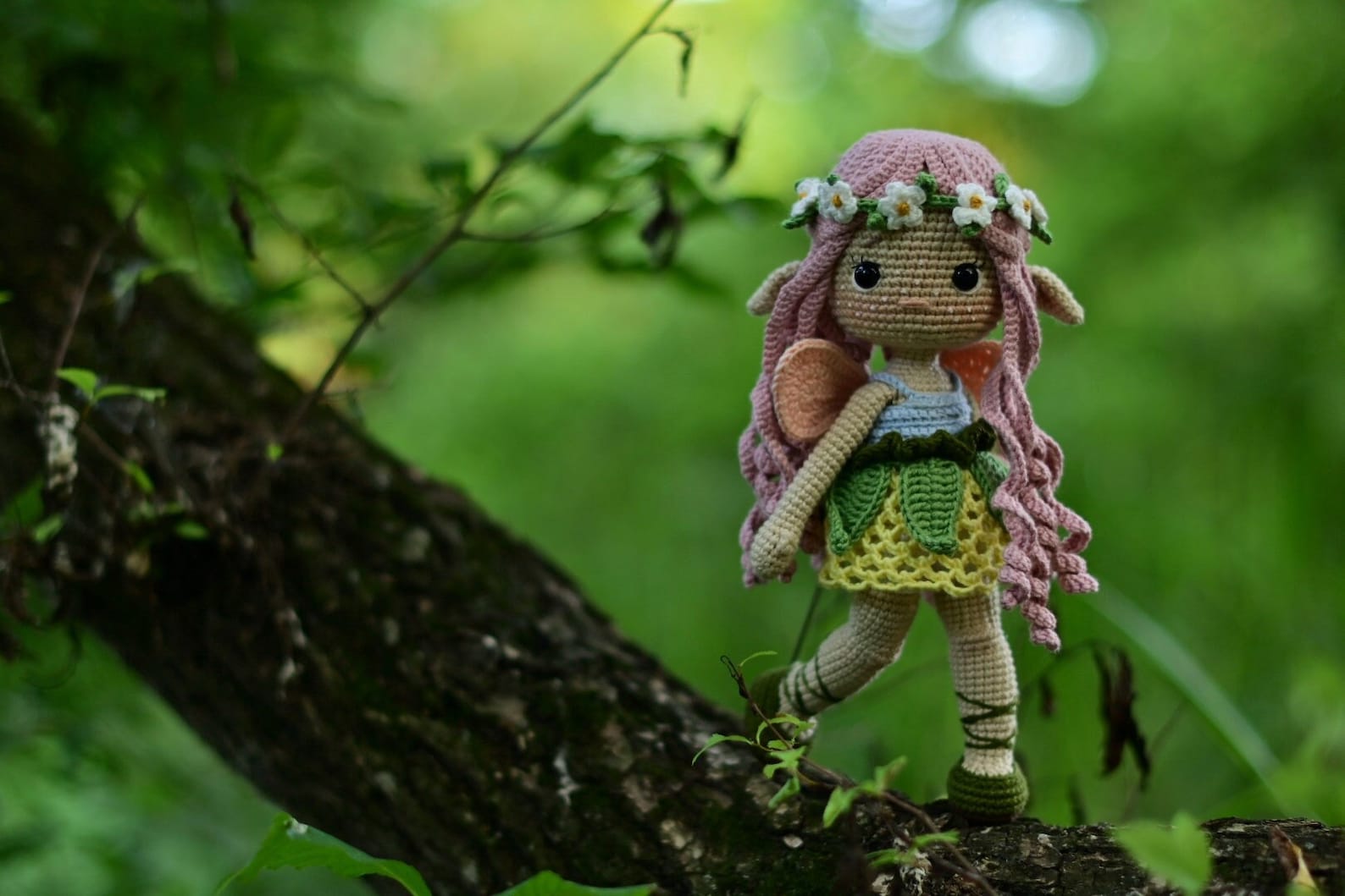 Crochet Pattern for Doll Fairy Amigurumi PDF English - Etsy