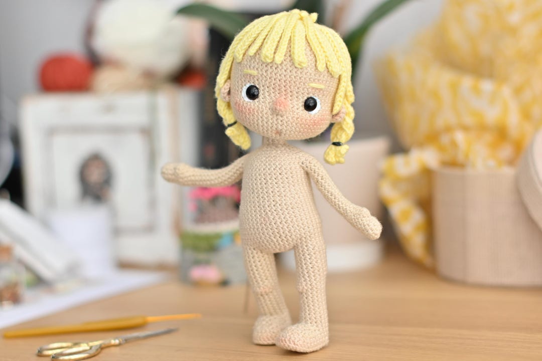 Crochet Pattern for Doll Fanny PDF English Amigurumi - Etsy