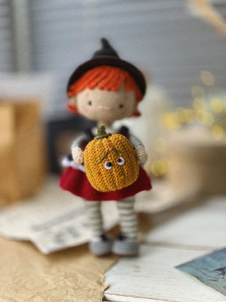 Crochet Pattern for Little Witch, PDF English Amigurumi - Etsy