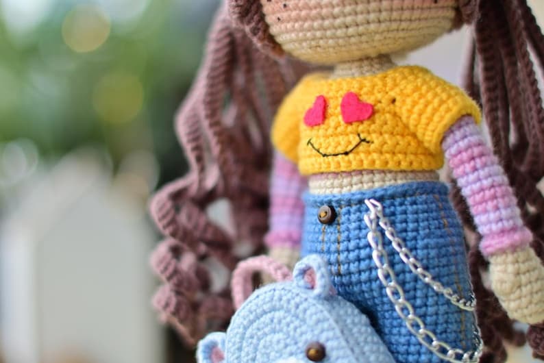 Crochet Pattern for Doll Sophia Amigurumi PDF English - Etsy