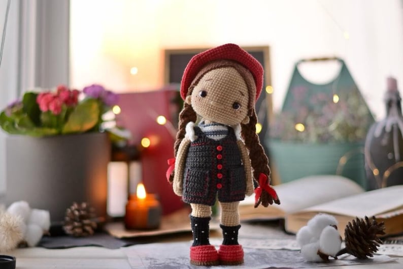 Crochet Pattern for Doll Emily Amigurumi PDF English - Etsy