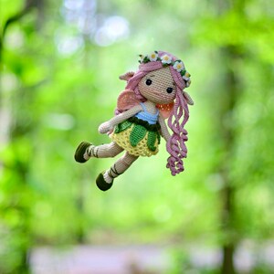 Crochet Pattern for Doll Fairy Amigurumi PDF English - Etsy