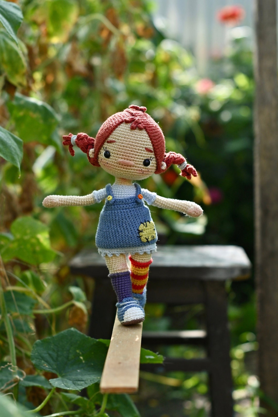 Crochet Pattern for Pippi Doll PDF English, Korean, France Amigurumi ...
