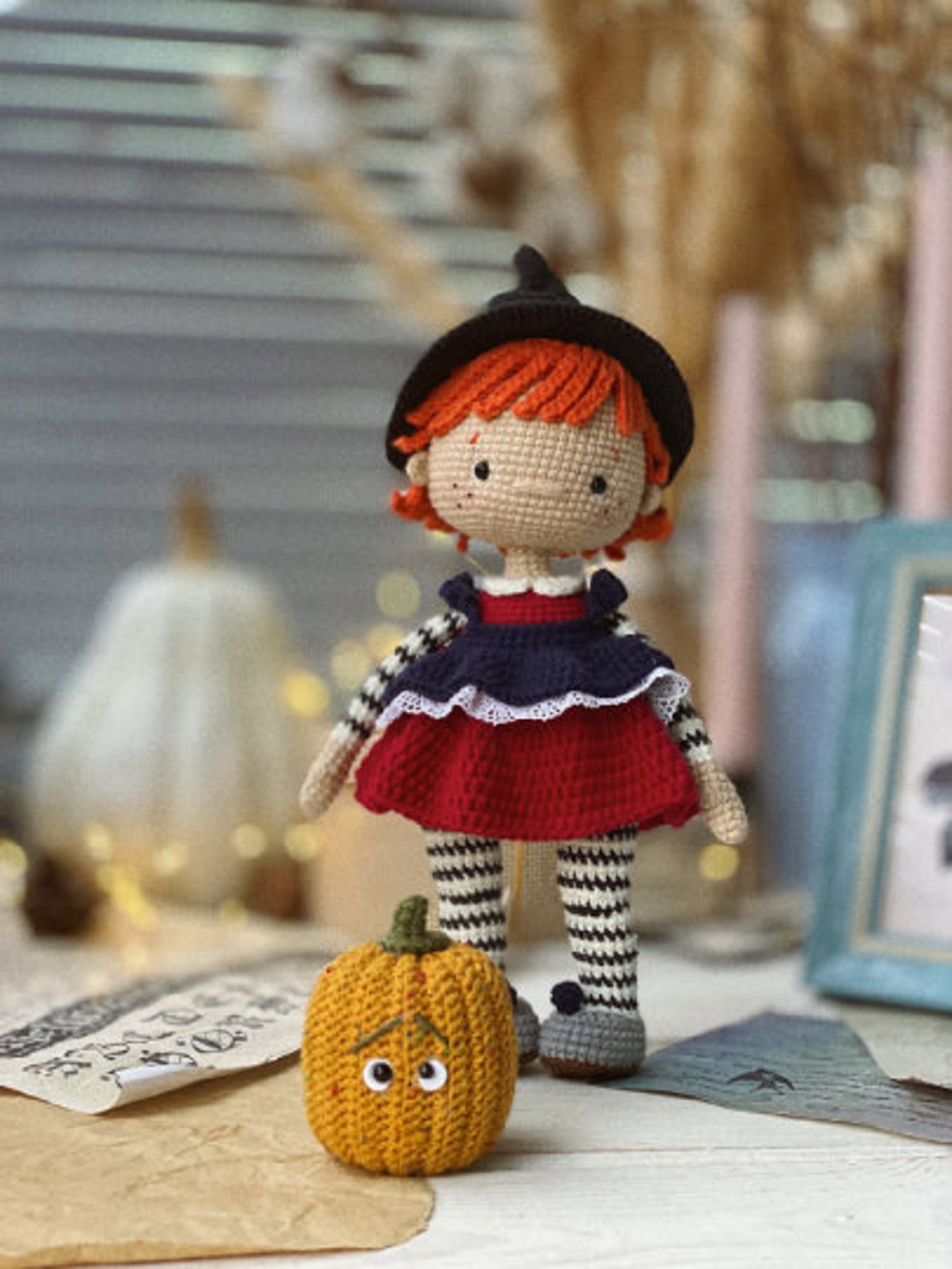Crochet Pattern for Little Witch, PDF English Amigurumi - Etsy