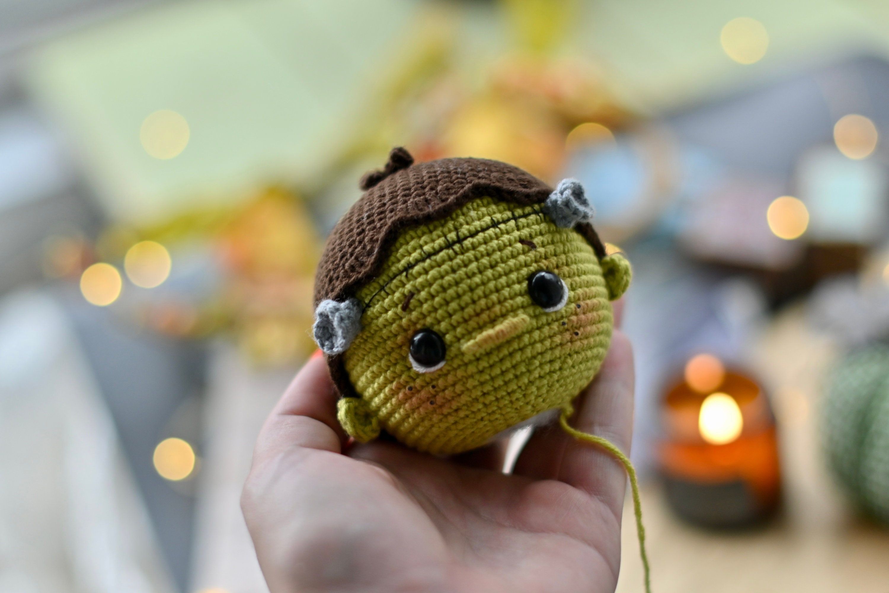 Crochet Pattern for Doll Monster Frankenstein PDF English Amigurumi - Etsy