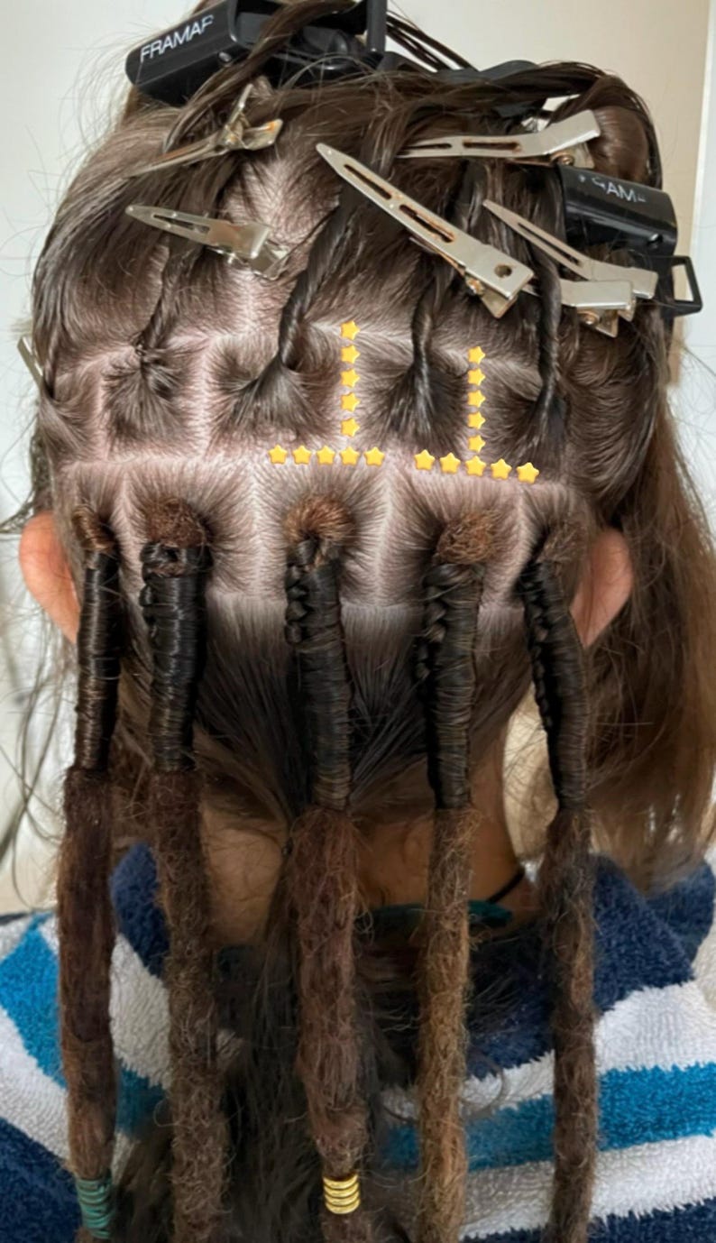 SE Braids & Dreads Installation Tutorial: Scandinavian Method (video ...