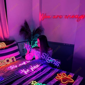 Handmade Neon Signs - Custom LED Neon Lights - Neon Signs, Family Name ...