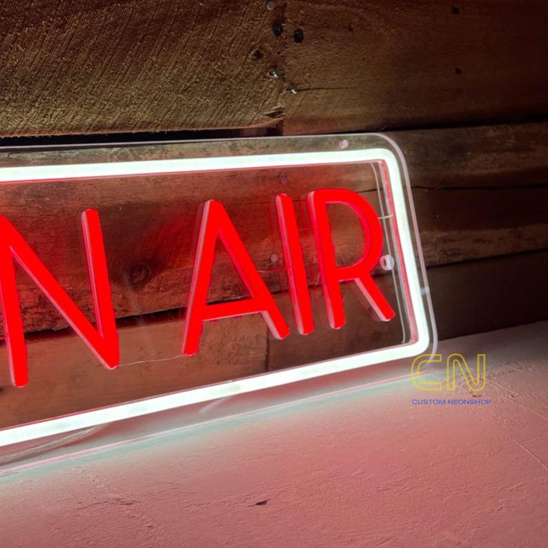 On Air Neon Light,on Air Neon Sign,on Air Led Light,on Air Sign LED Rgb ...