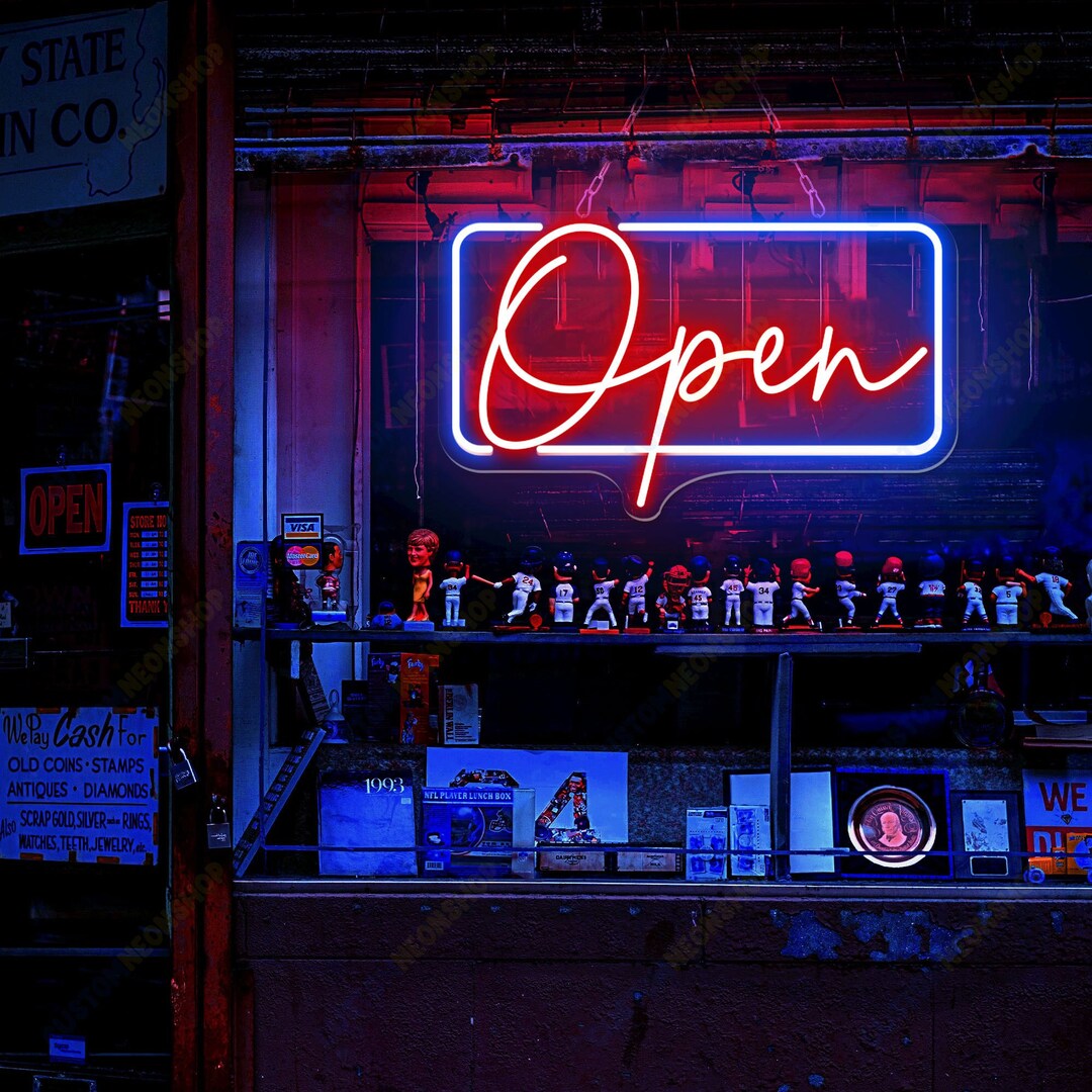 Open Neon Sign, Open Sign for Business, Open Sign Led Lights, LED Open ...