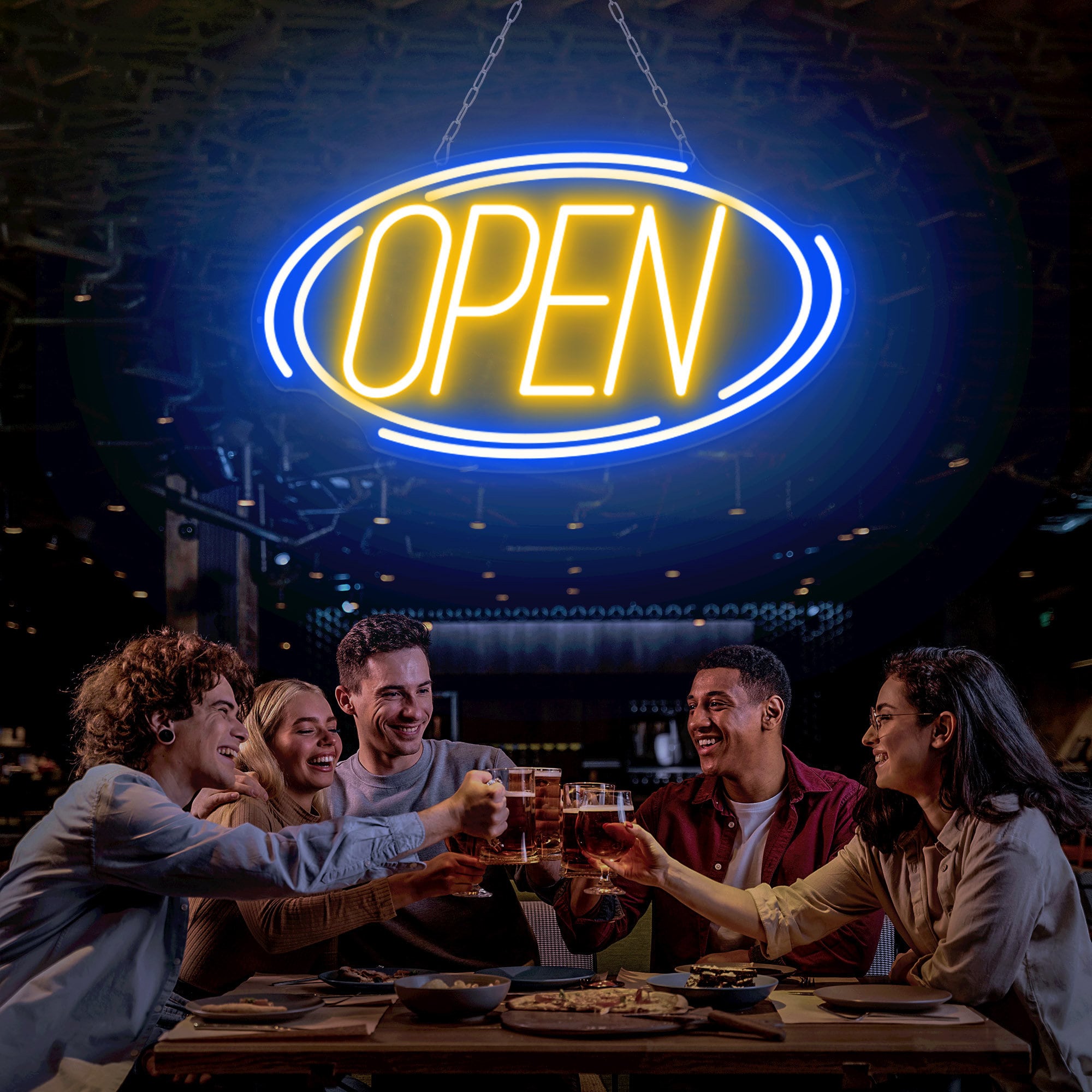 Neon Open Sign Open Sign Led Open Sign for Business Open - Etsy