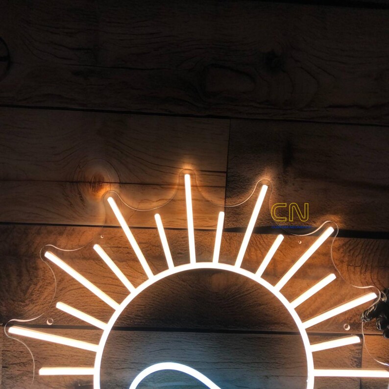 Sunrise Sunset Neon Sign, Sun Wave Neon Sign, Bedroom Neon Sign ...