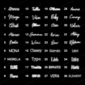 Happy Birthday Neon Sign, Party Neon Sign, Custom Birthday Party LED ...