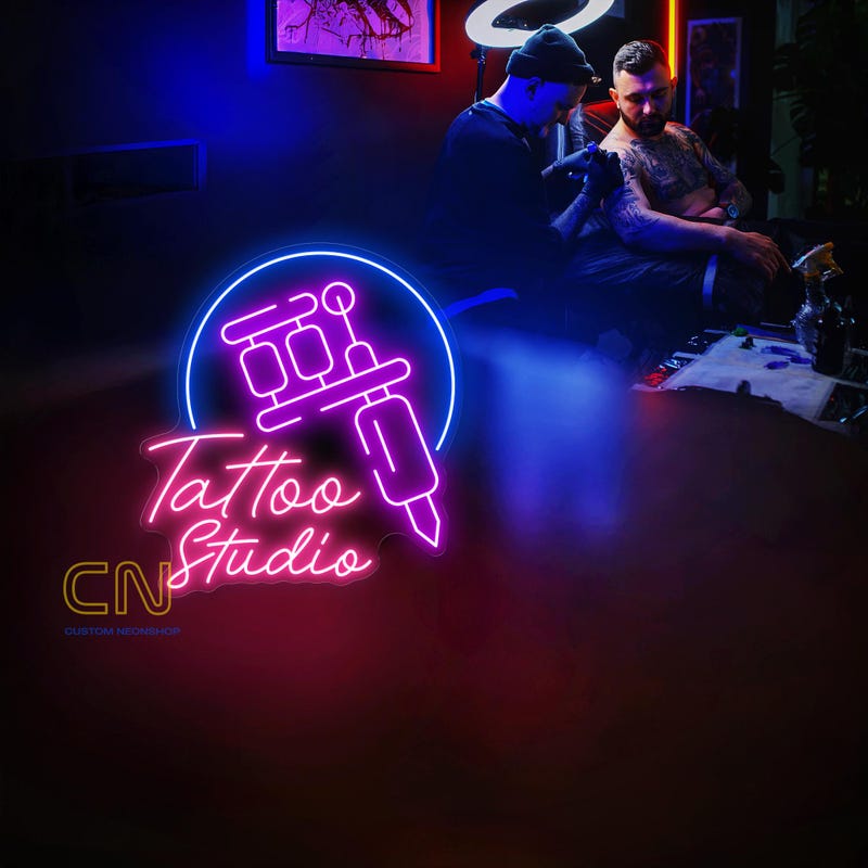 Tattoo Neon Sign - Etsy