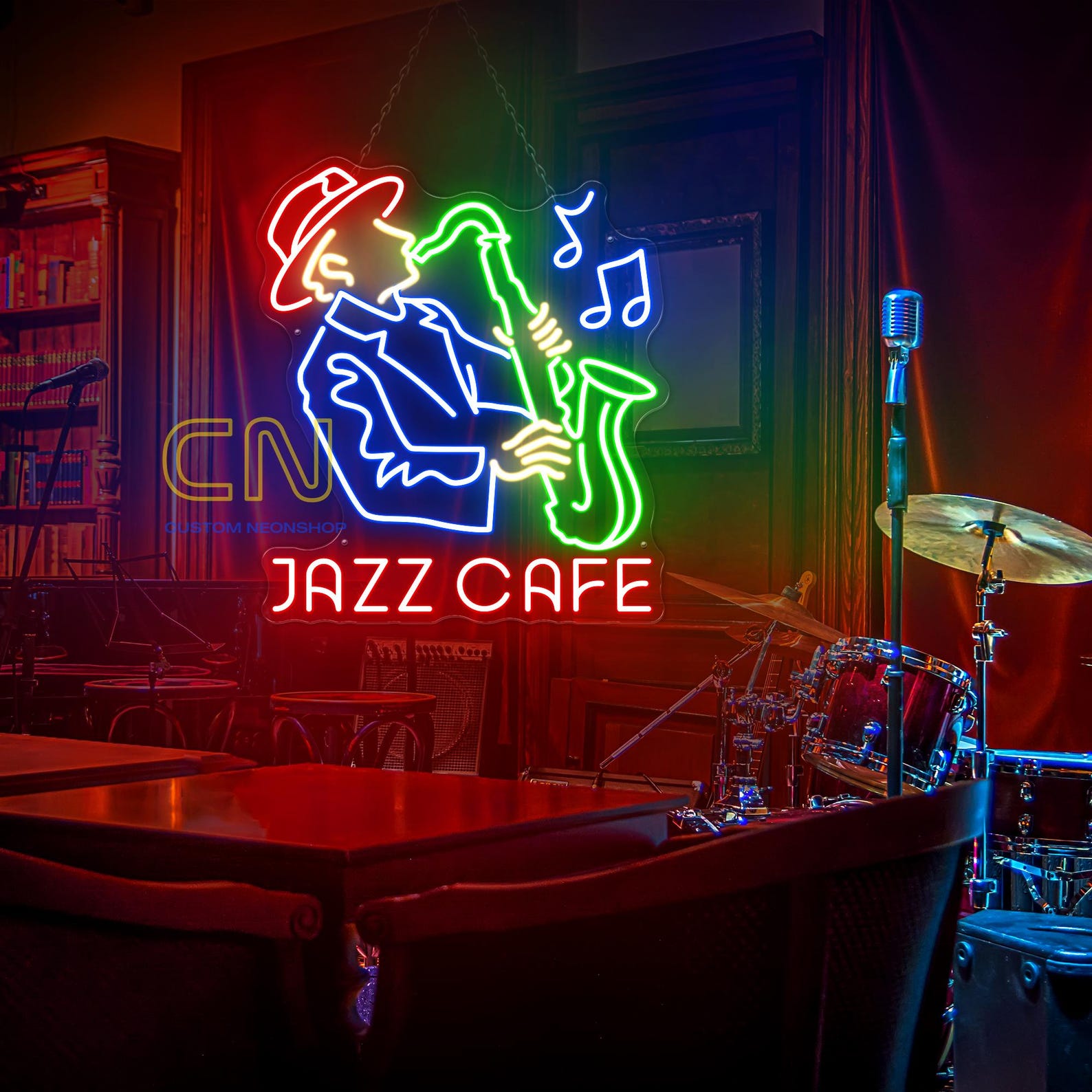 Jazz Club Led Sign, Jazz Club Led Sign, Jazz Neon Sign, Custom Neon ...