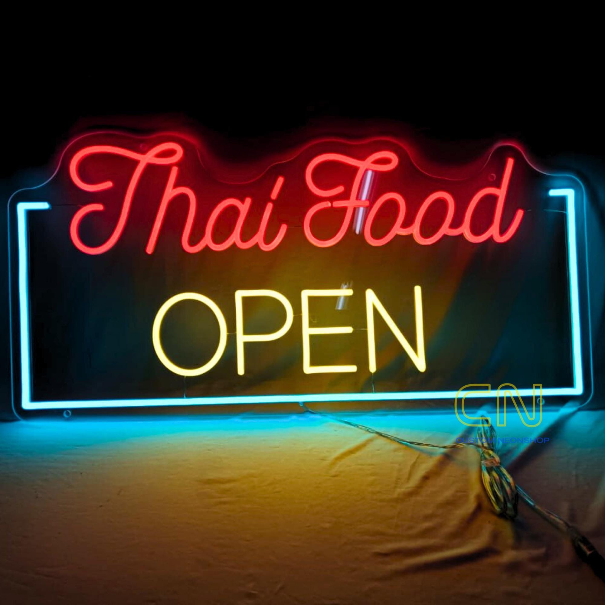 Custom Open Logo Neon Sign, Custom Logo LED Sign, Personalized Neon ...
