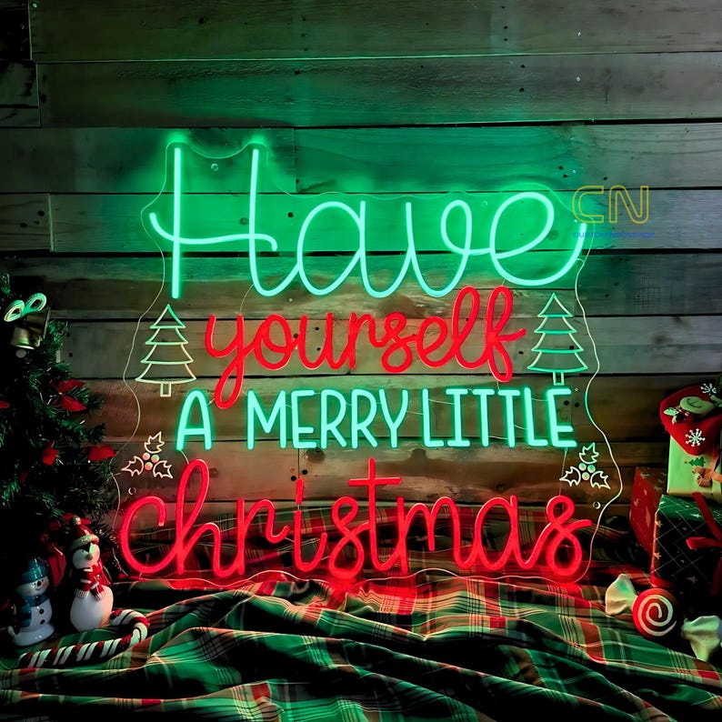 Nativity Scene Neon Sign, Christmas Nativity Led Sign, Merry Christmas ...