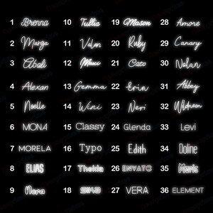 Custom Gamer Tag Neon Sign, Gaming Wall Decor LED Sign, Game Room Decor ...