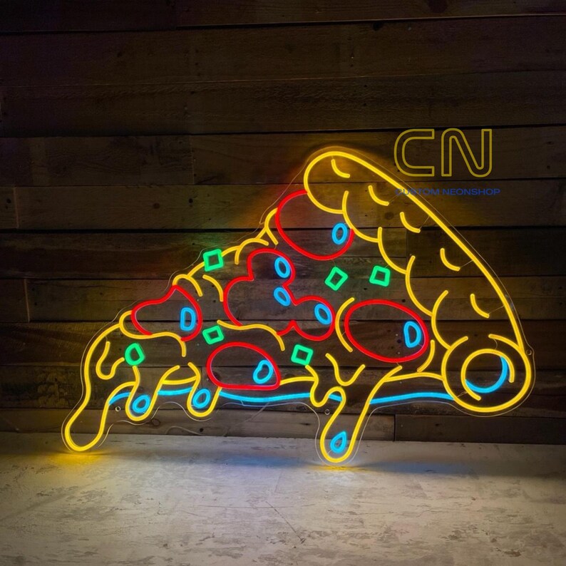 Custom Logo Neon Sign, Custom Food Logo LED Sign, Custom Business Logo ...
