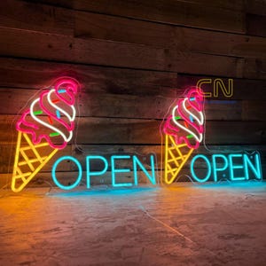 Custom Logo Neon Sign, Custom Food Logo LED Sign, Custom Business Logo ...